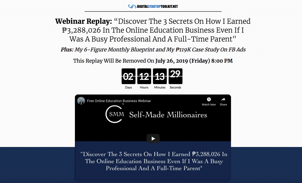 SMM Webinar Replay - Digital Start-Up Toolkit