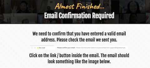 Please Verify Your Email Address - Digital Start-Up Toolkit